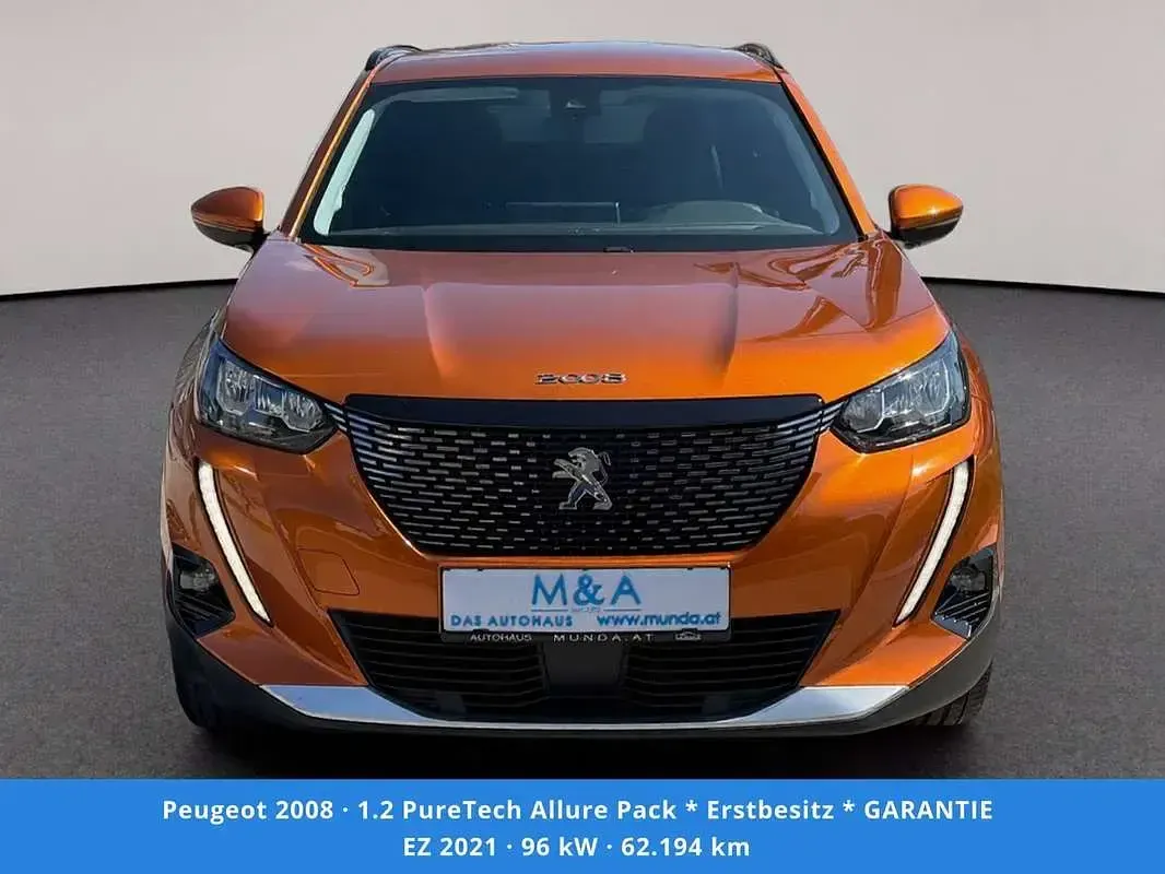 Gebraucht Peugeot 2008 Allure 131 PS (2021) in Wien, AT - € 16.900 ...