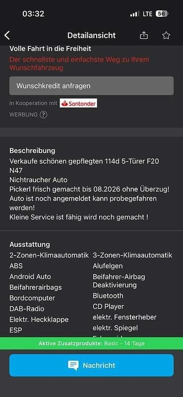 Gebraucht 2014 BMW 114 95 PS Kleinwagen – 2500 Baden, AT (Händler) – € ...