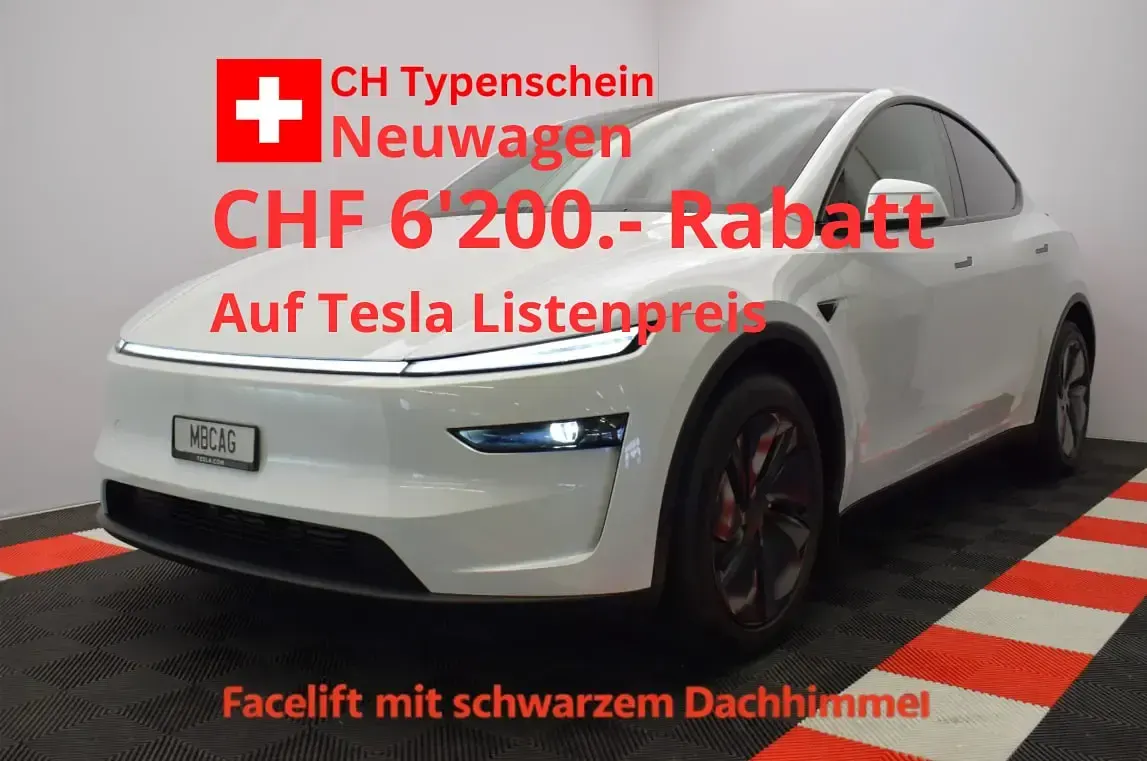 Neu Tesla Model Y Long Range AWD 514 PS (2026) in Rickenbach - CHF 48 ...