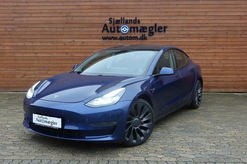 Brugt 2020 Tesla Model 3 Performance 513 HK Sedan – 2610 Rødovre ...