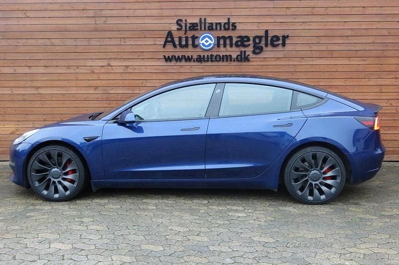 Brugt 2020 Tesla Model 3 Performance 513 HK Sedan – 2610 Rødovre ...