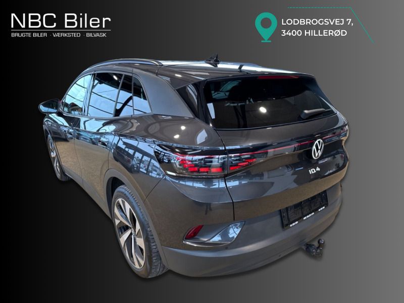 Solgt VW ID4 Pro Performance, brugt 2021, km 38.000 i Hillerød