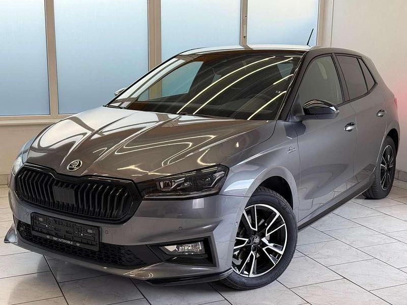Elegantes Skoda Fabia Farbe Bild