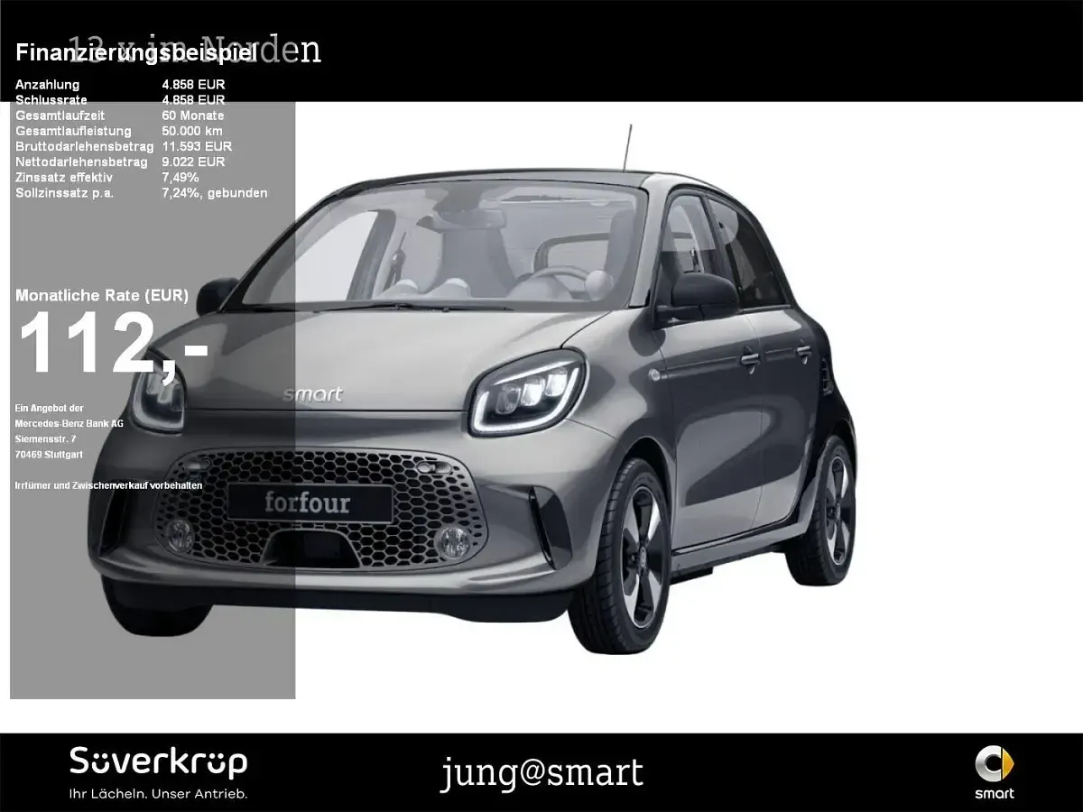 Gebraucht Smart ForFour Electric Drive Exclusive 82 PS (2021) in ...