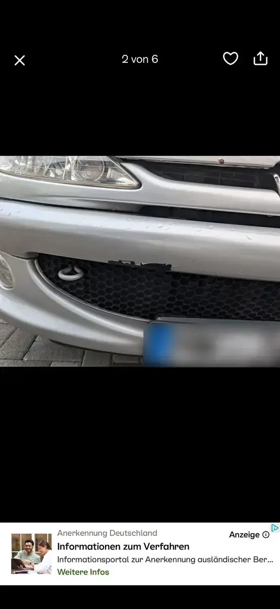 Gebraucht Peugeot 206 CC 136 PS (2003) in Nordrhein-Westfalen ...