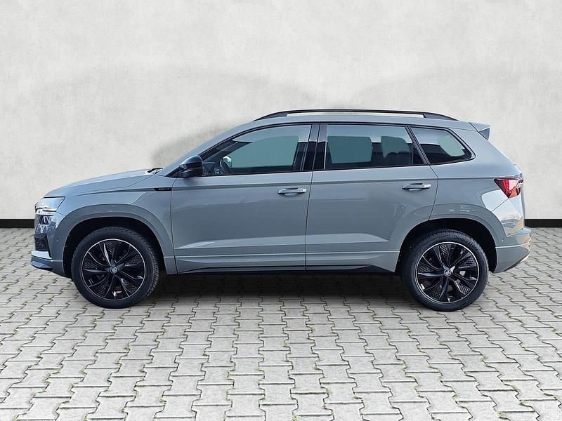 Wunderschone Skoda Karoq Stahlgrau Fotosnull