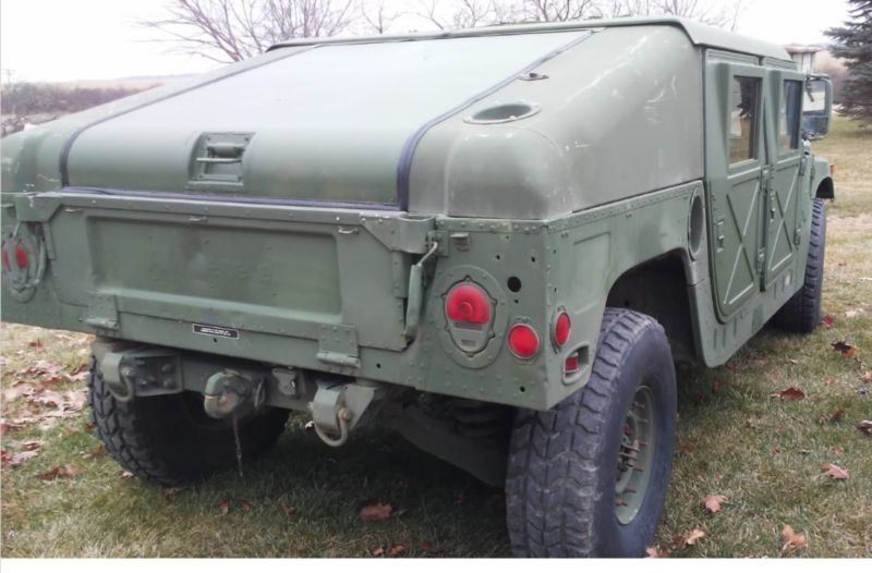 Verkauft Hummer H1 Slant Back + Gun Tu., gebraucht 1985, 5.800 km in Weiden