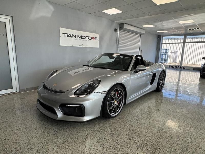 Gebraucht Porsche Boxster Spyder 375 PS (2016) - 99.990 € | AutoUncle