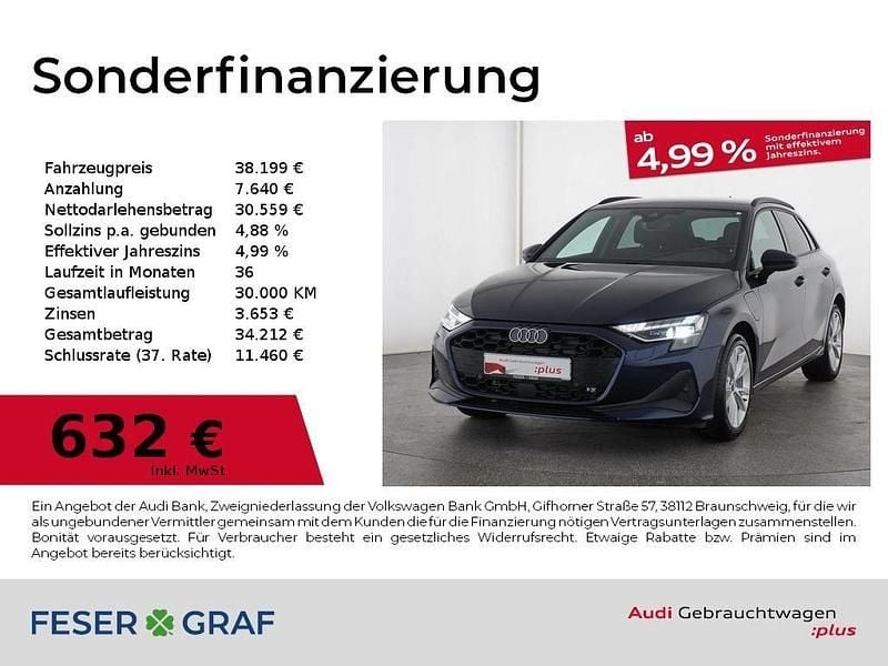 Gebraucht 2025 Audi A3 204 PS Limousine – Bayern (Händler) – 38.199 ...