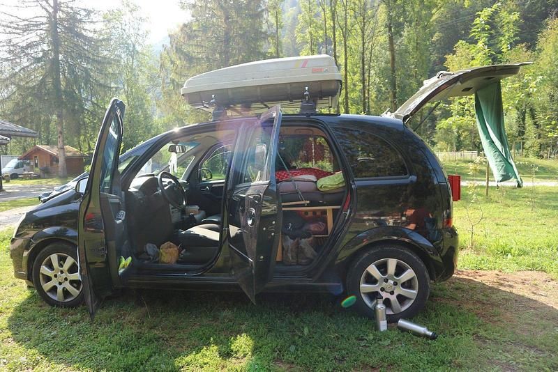 Gebraucht 2009 Opel Meriva 90 PS Van / Kleinbus – 72108 Baden ...