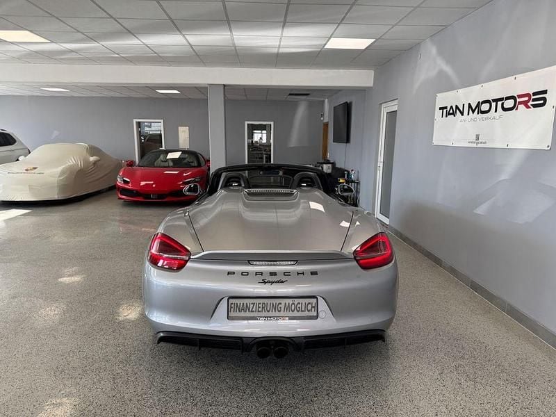 Gebraucht Porsche Boxster Spyder 375 PS (2016) - 99.990 € | AutoUncle