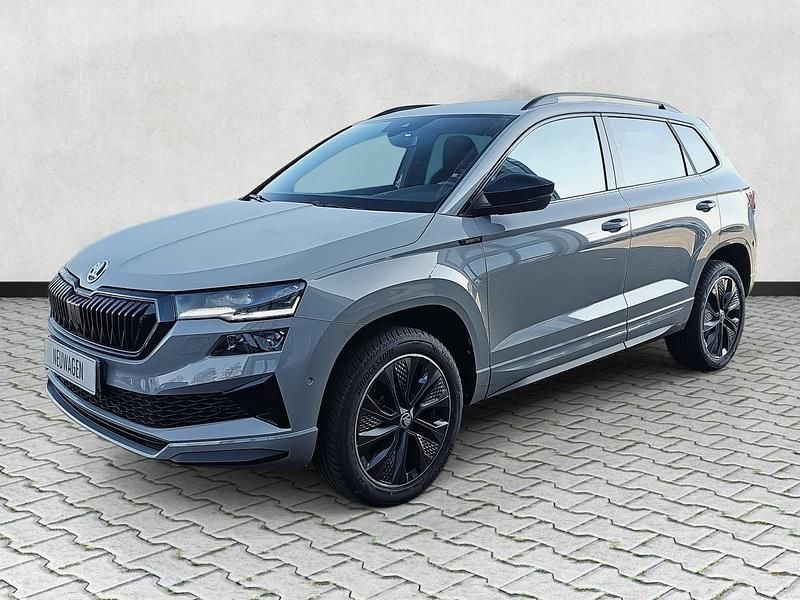 Wunderschone Skoda Karoq Stahlgrau Fotosnull