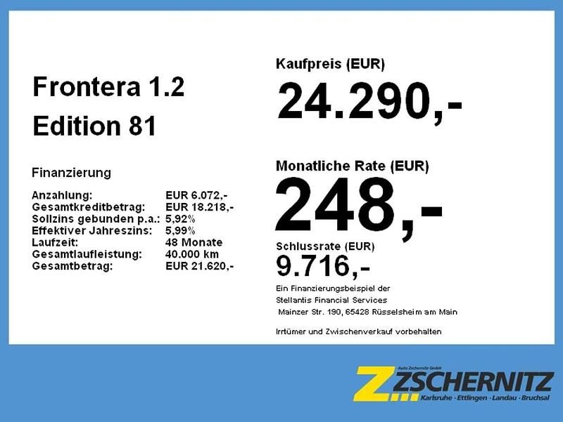 Neu 2026 Opel Frontera Edition 110 PS SUV – 76829 Landau (Händler) – 24 ...
