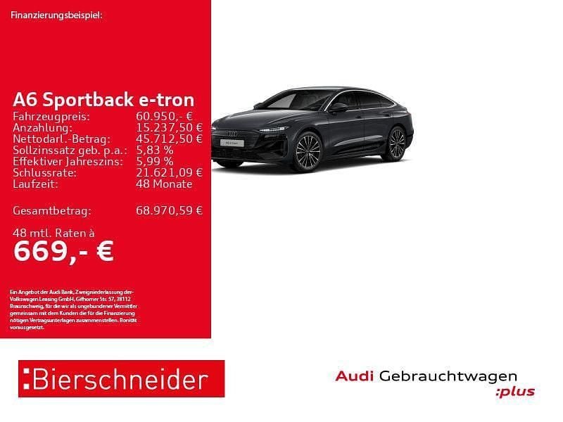 Neu 2025 Audi e-tron Sportback Advanced Plus 286 PS SUV – 89518 ...