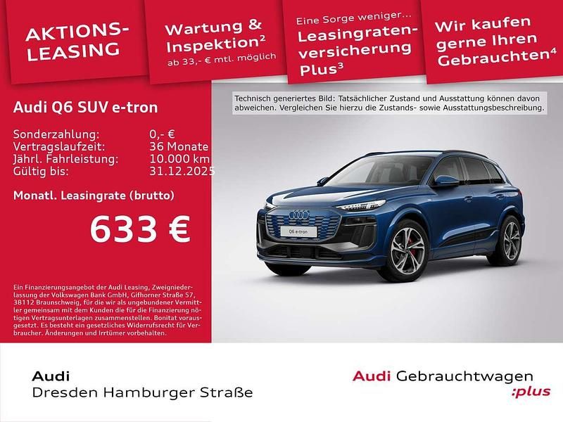 Gebraucht 2025 Audi Q6 e-tron S-Line 306 PS SUV – Sachsen (Händler ...