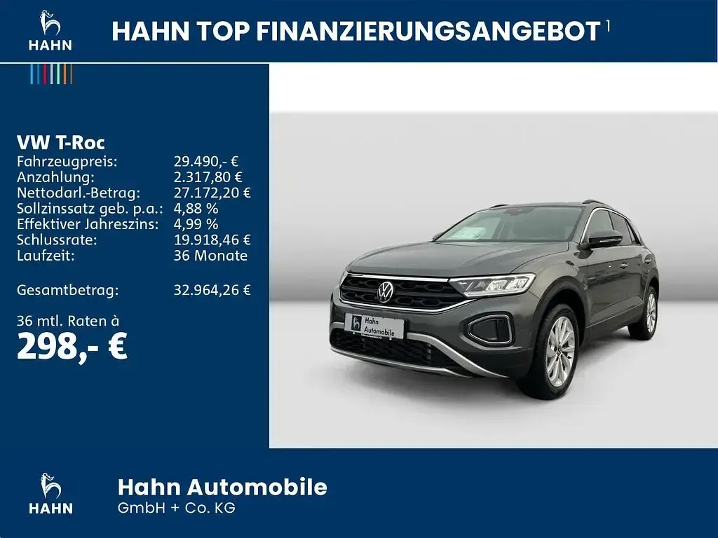 Gebraucht VW T-Roc Cabriolet Life 150 PS (2025) in Baden-Württemberg ...