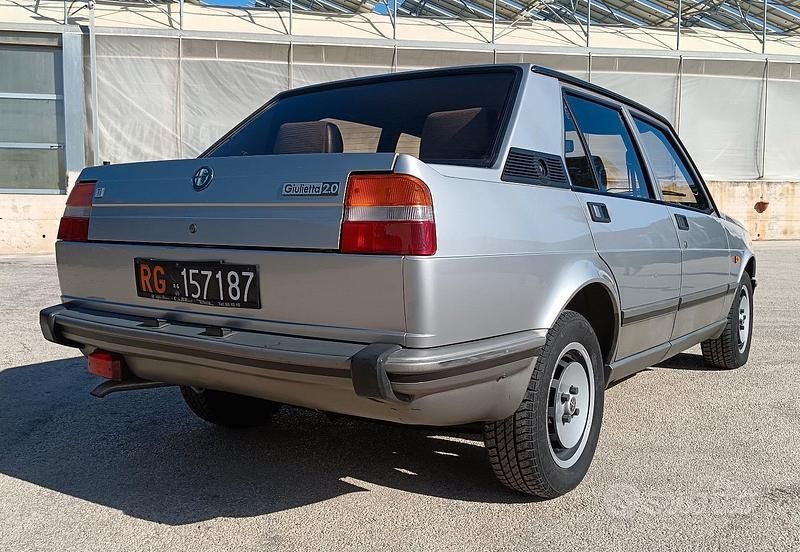 Usata 1982 Alfa Romeo Giulietta Ti Tre volumi – Sicilia (Privato) – 10. ...