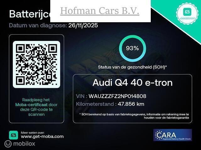 Gebruikt 2021 Audi Q4 e-tron Advanced Plus 204 PK SUV – 9679 VC ...