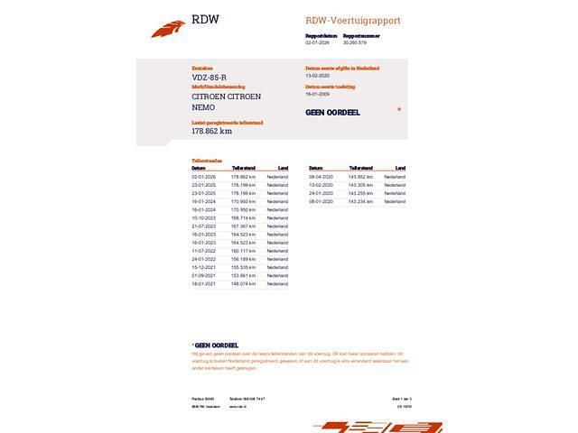 Gebruikt 2009 Citroën Nemo 73 PK MPV – 4255 GW Nieuwendijk (Dealer) – € ...