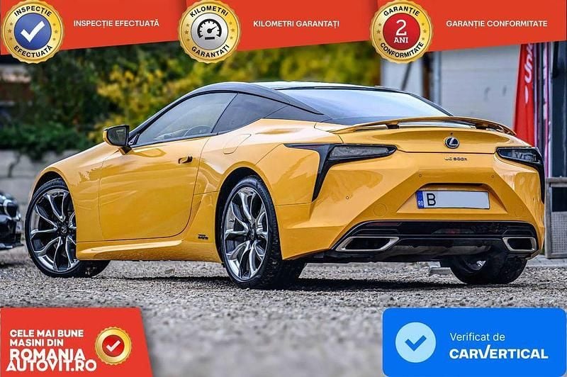 Utilizat 2018 Lexus LC 500 299 CP Coupe – 013833 Drumul Eugen Brote nr ...