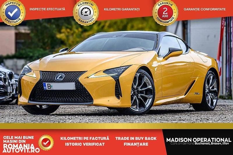 Utilizat 2018 Lexus LC 500 299 CP Coupe – 013833 Drumul Eugen Brote nr ...