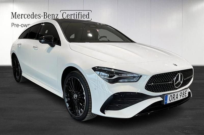 Begagnad 2025 Mercedes CLA250 Shooting Brake AMG line 218 HK Kombi ...