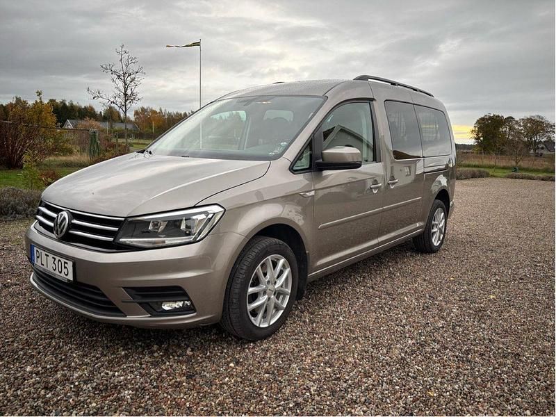 Begagnad 2017 VW Caddy Maxi Life Life 102 HK Minibuss – Skåne (Privat ...