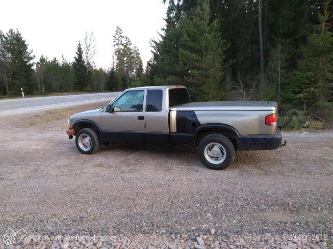 Såld Chevrolet S10 Stepside -98, begagnad 1998, 45.000 mil i Vaggeryd