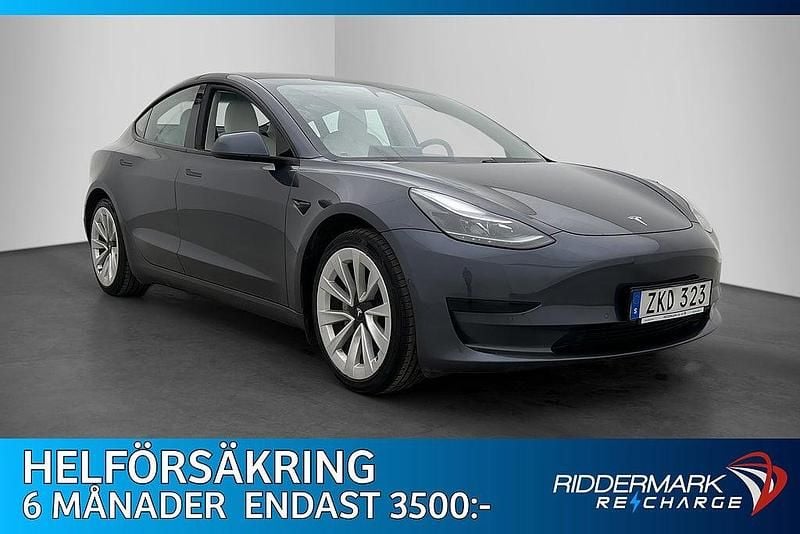 Begagnad 2021 Tesla Model 3 Standard Range Plus 283 HK Sedan – 72138 ...