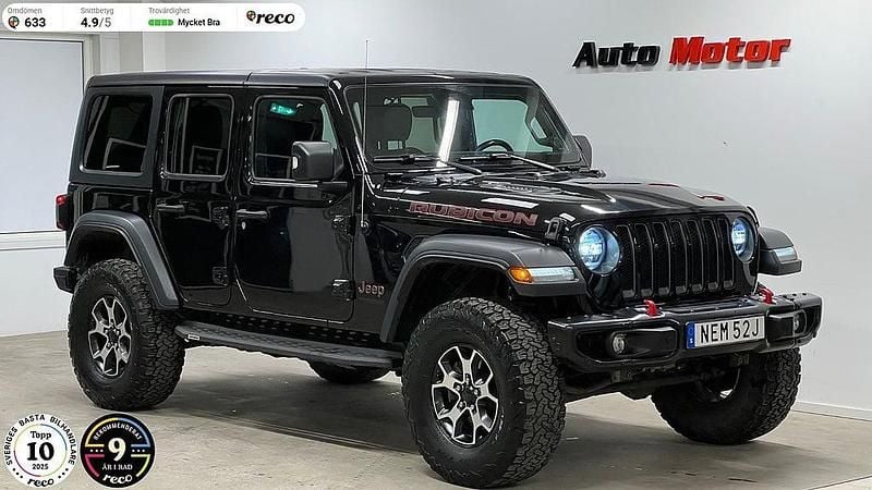 Begagnad 2019 Jeep Wrangler Rubicon 200 HK SUV – Stockholm (Företag ...