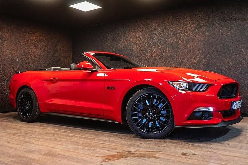 Begagnad 2017 Ford Mustang GT Convertible 421 HK Cab – Östergötland ...