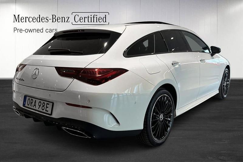 Begagnad 2025 Mercedes CLA250 Shooting Brake AMG line 218 HK Kombi ...