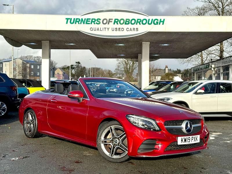 Used 2019 Mercedes C220 AMG Line Premium Cabriolet – PL6 7HD Plymouth ...