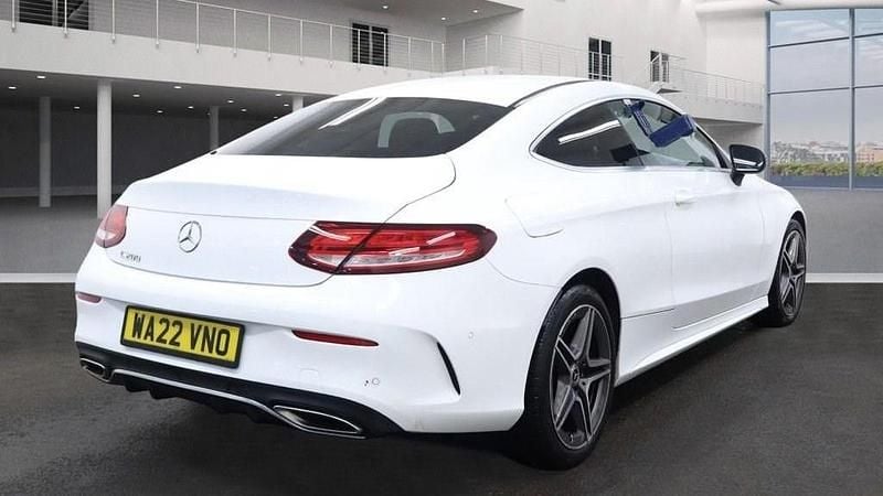Used 2022 Mercedes C200 AMG line 198 HP Coupe – L34 9HX Prescot (Dealer ...