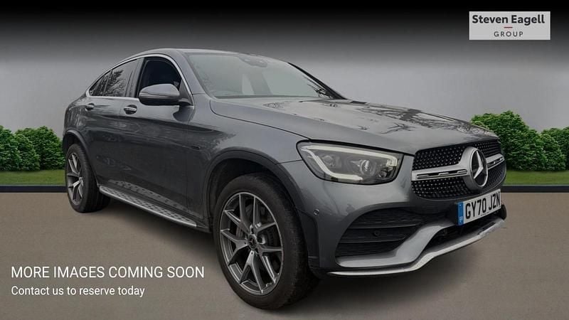 Used 2020 Mercedes GLC300e AMG line Coupe – RH10 9AN Gatwick (Dealer ...