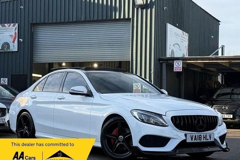 Used 2018 Mercedes C220 AMG line 170 HP Sedan – AL7 1AD Welwyn Garden ...
