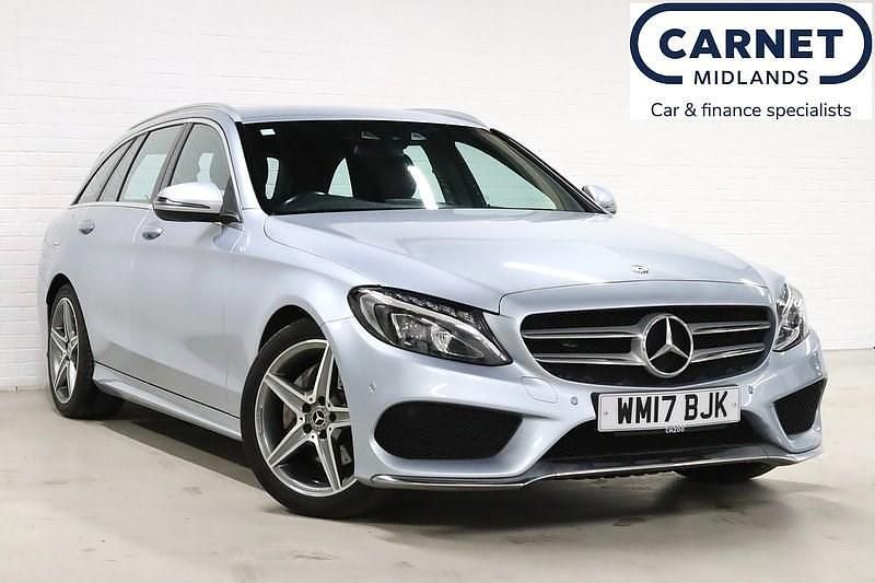 Used 2017 Mercedes C220 AMG line Estate – WS7 3GL Burntwood (Dealer ...