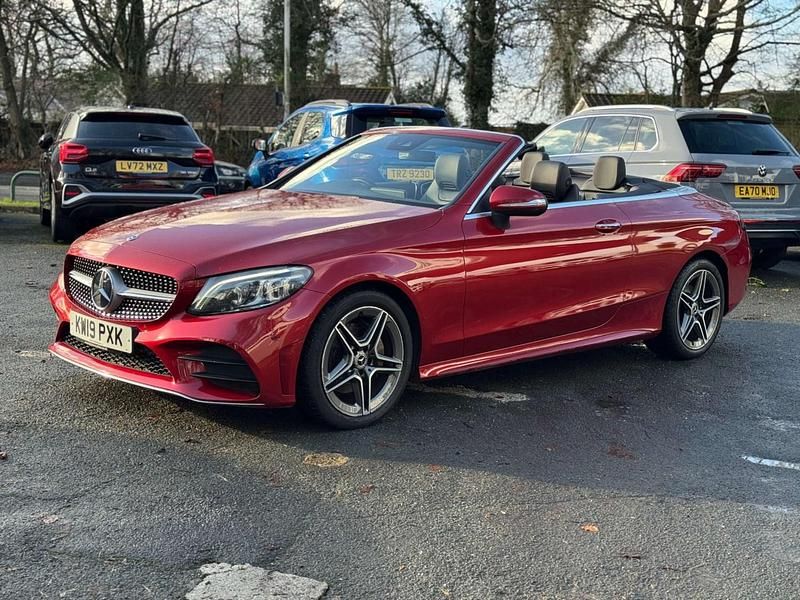 Used 2019 Mercedes C220 AMG Line Premium Cabriolet – PL6 7HD Plymouth ...