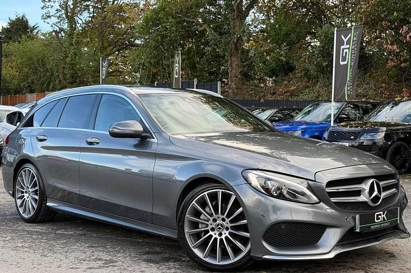 Used 2017 Mercedes C220 AMG Line Premium 170 HP Estate – CO5 7JH ...