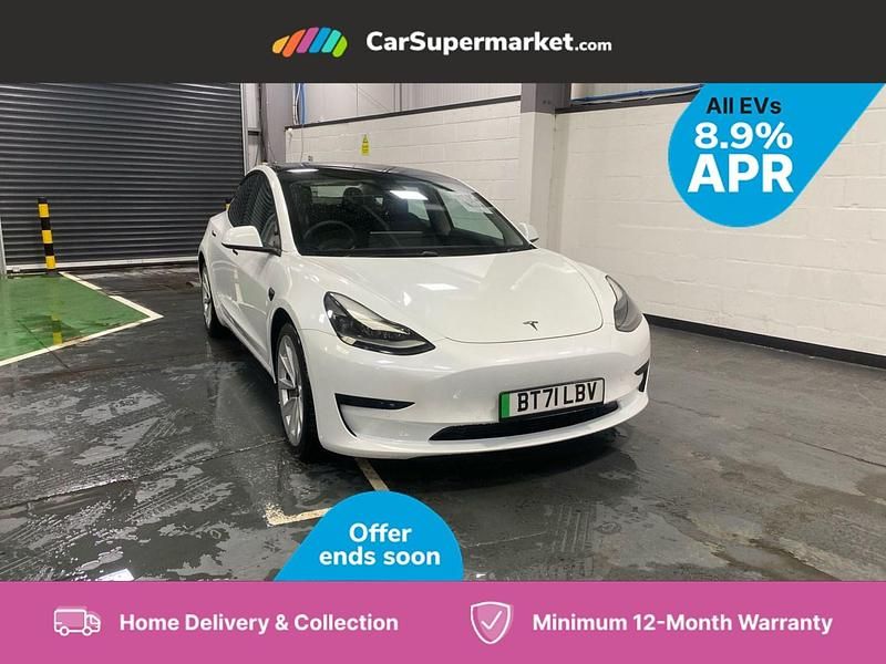 Used 2021 Tesla Model 3 Standard Range 283 HP Sedan – B33 0JJ ...