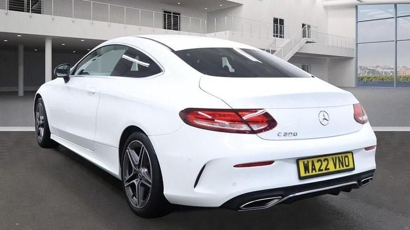 Used 2022 Mercedes C200 AMG line 198 HP Coupe – L34 9HX Prescot (Dealer ...