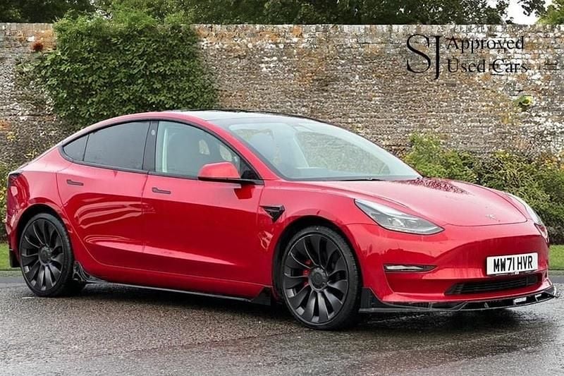 Used 2021 Tesla Model 3 Performance 15 HP Sedan – Leicestershire ...