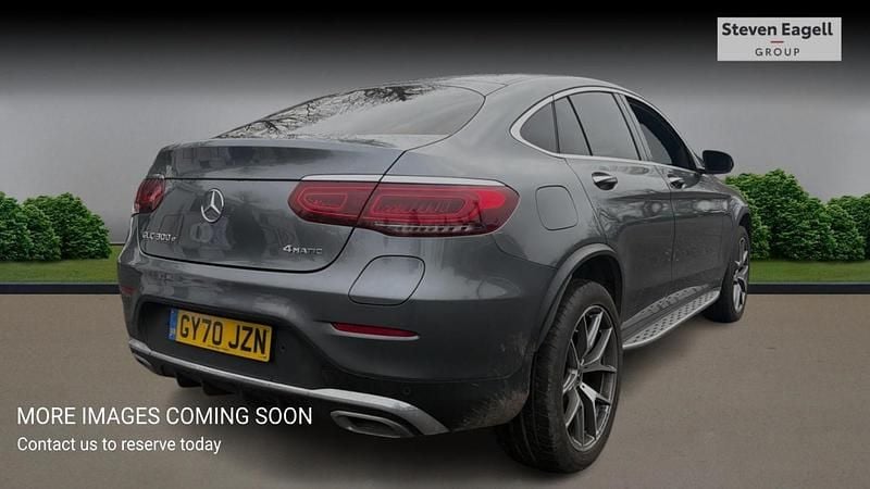 Used 2020 Mercedes GLC300e AMG line Coupe – RH10 9AN Gatwick (Dealer ...