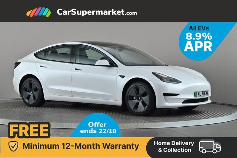 Used 2021 Tesla Model 3 Standard Range 283 HP Sedan – B33 0JJ ...
